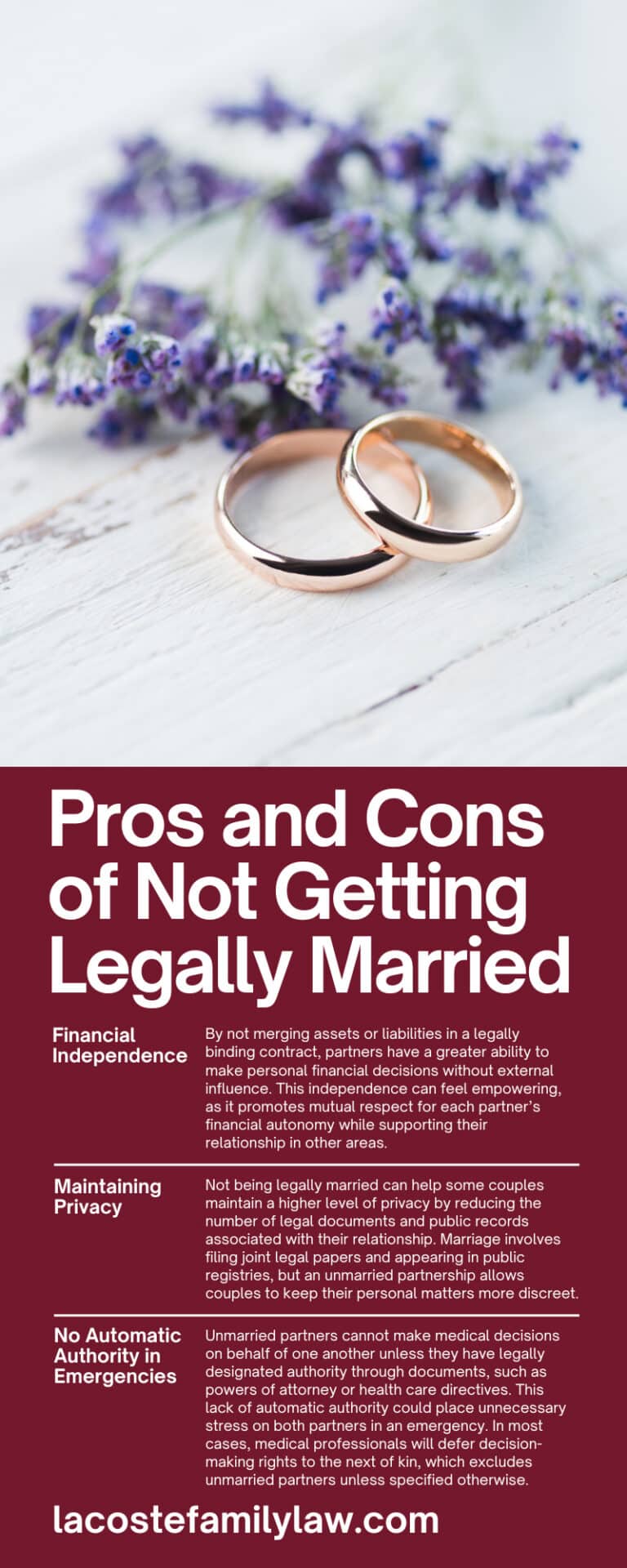 4 Pros and Cons of Not Getting Legally Married